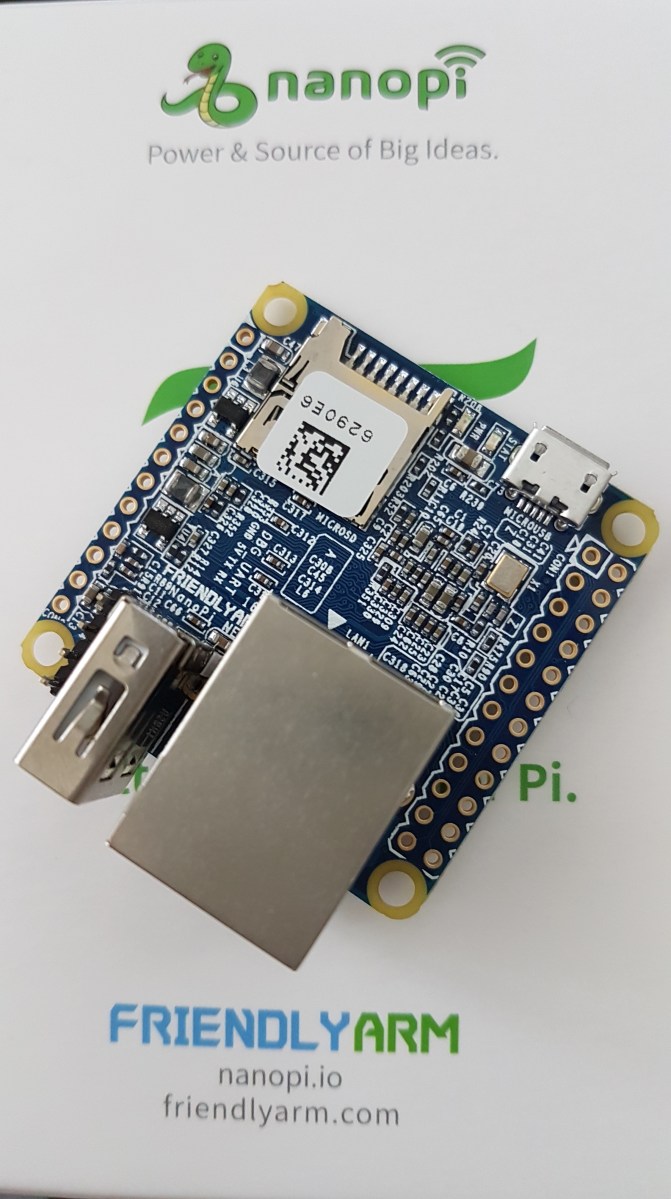 #NanoPi NEO eingetroffen | ck blog